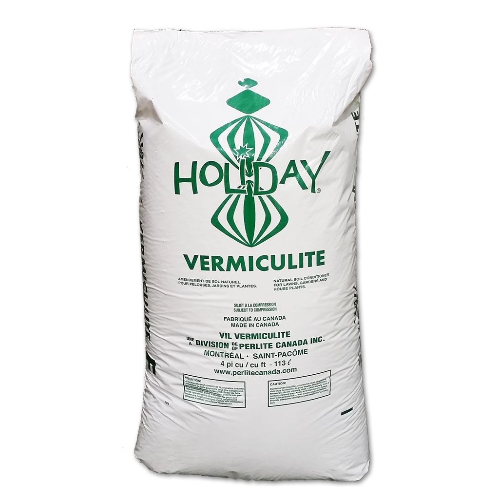 Vermiculite bag Holiday Fine texture (4ft3) | Groupe horticole ledoux inc.