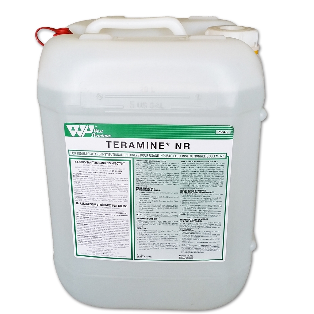 TERAMINE NR disinfectant 20L | Groupe horticole ledoux inc.
