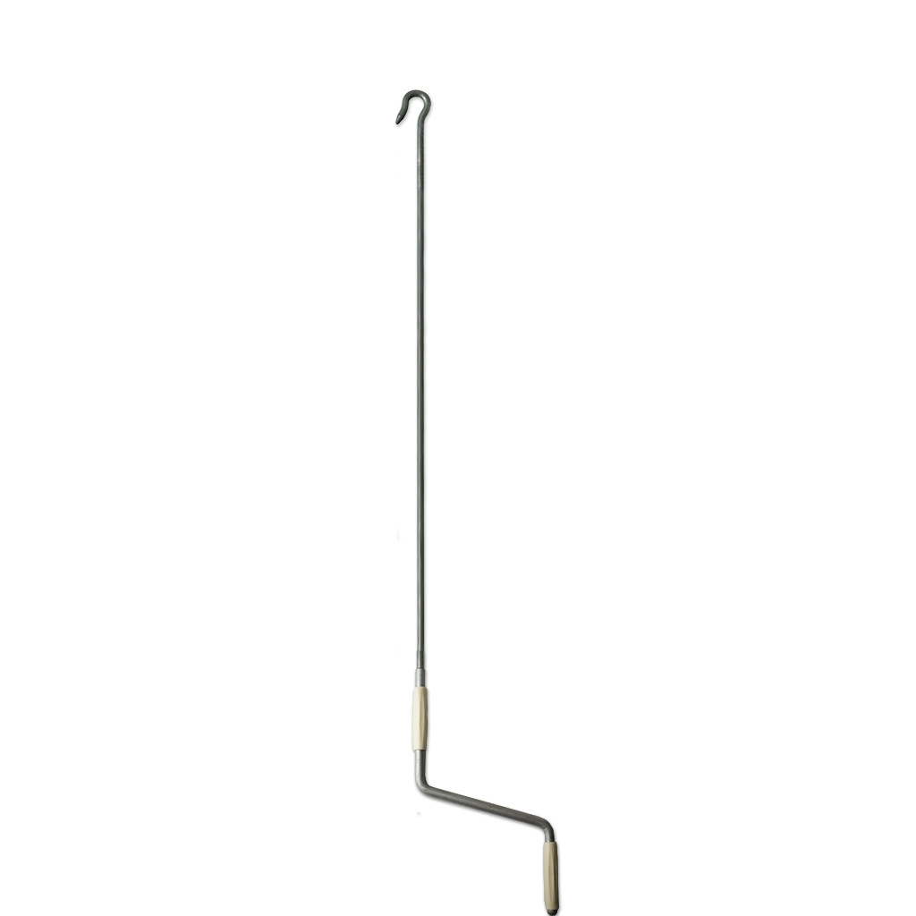 Curau ZPA52 Hand crank hook 1.1m for manual gearbox | Groupe horticole ...