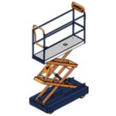Berg BENOMIC STAR hydraulic platform 260 (2-scissors) | Groupe ...