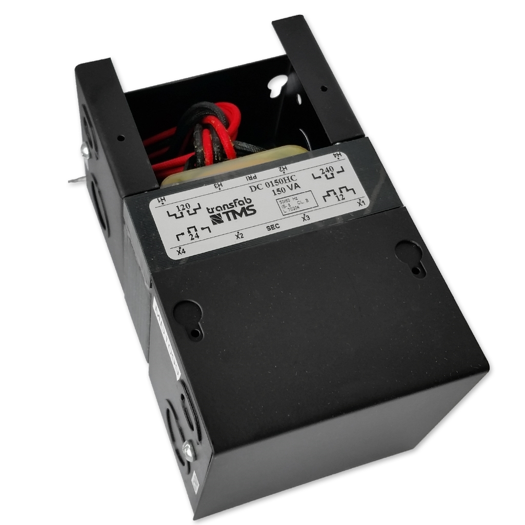 Transfo 120-240 V entrée 150 Va sortie 12-24Vac Fermé | Groupe ...